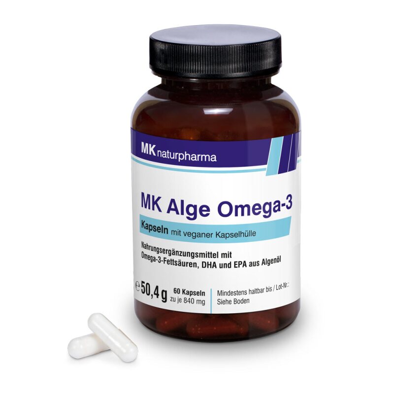 MK Alge Omega-3 (60 Kps)